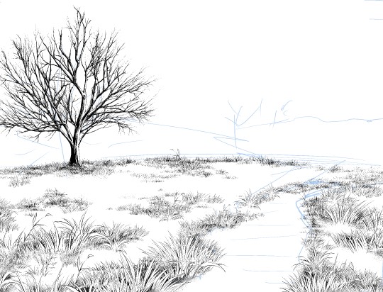 Fastest Way To Complete Simple Work! How to Draw Grassland Using A ...