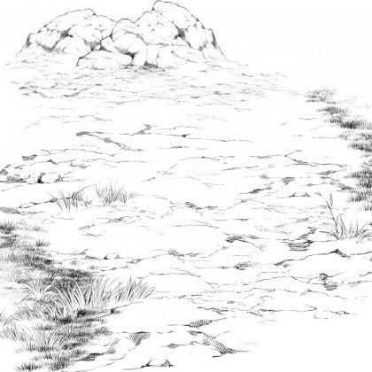 Fastest Way To Complete Simple Work! How to Draw Grassland Using A ...